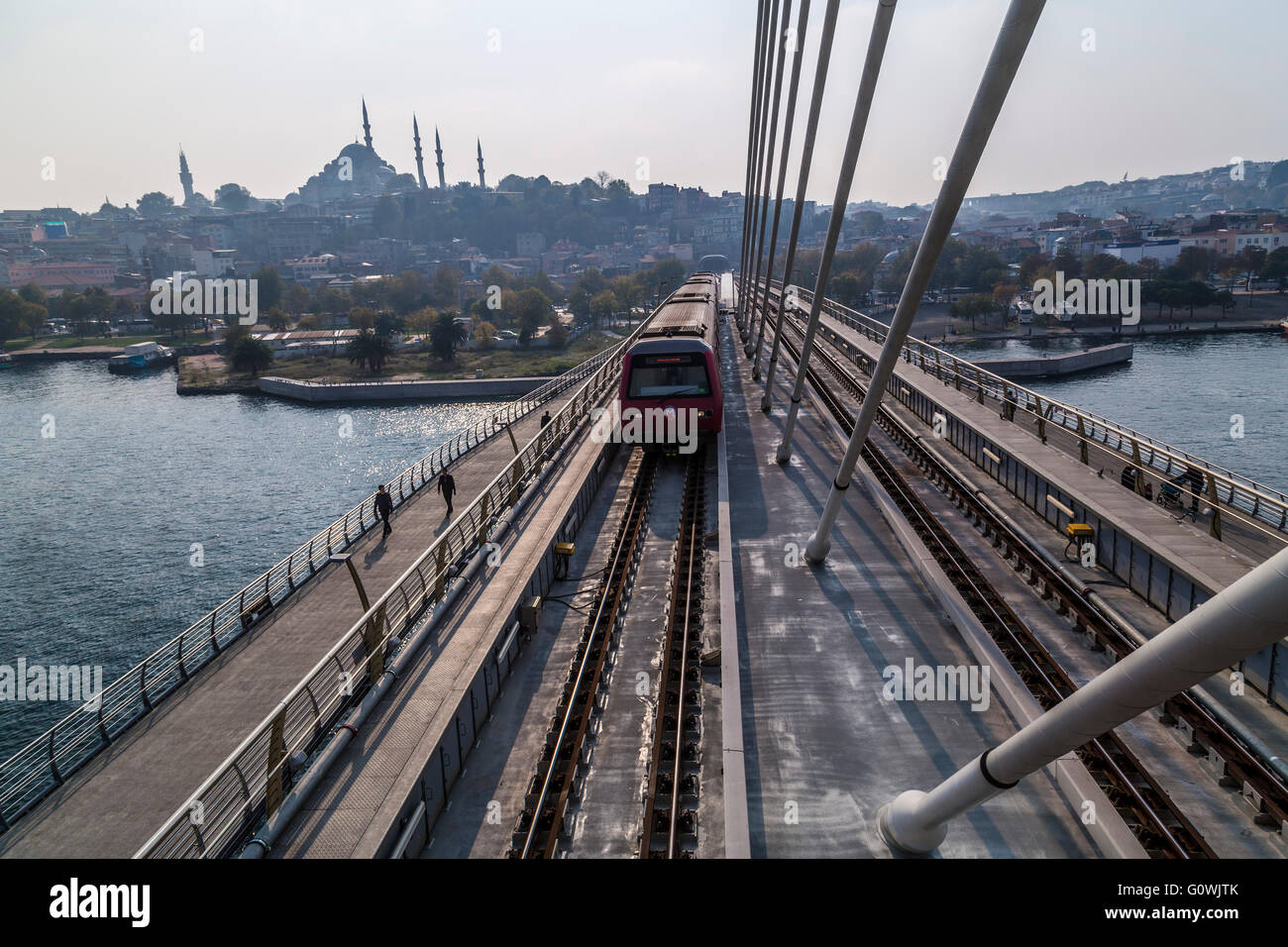 Istanbul, Turkey: Modern skyscrapers and skyline in Istanbul, the most ...