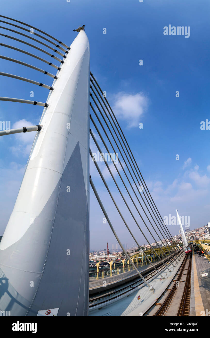 Istanbul, Turkey: Modern skyscrapers and skyline in Istanbul, the most ...