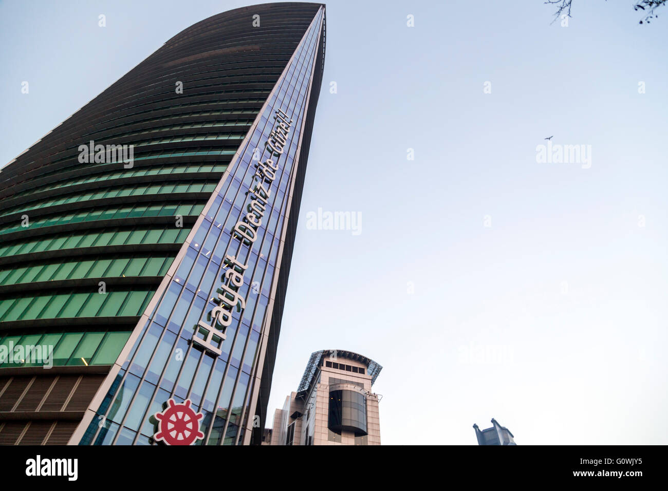 Istanbul, Turkey: Modern skyscrapers and skyline in Istanbul, the most ...
