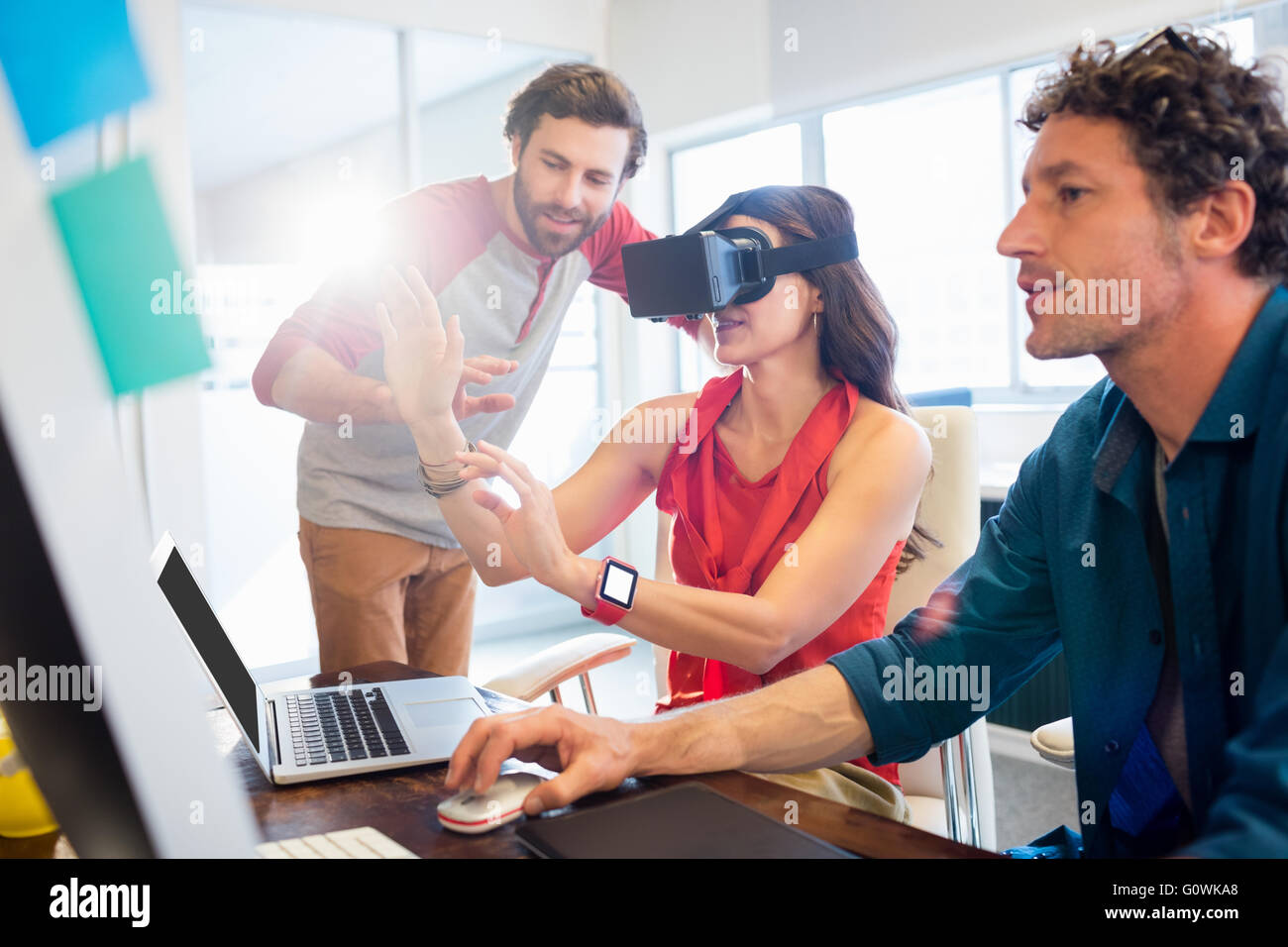 Wrist technology hi-res stock photography and images - Alamy