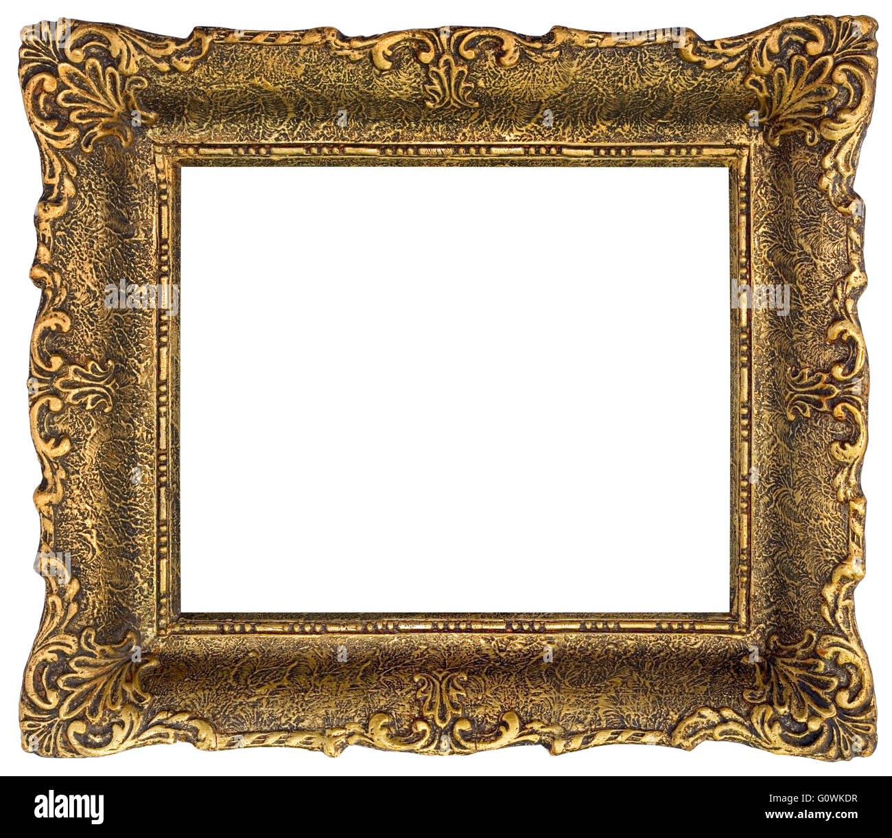 Golden picture frame hi-res stock photography and images - Alamy