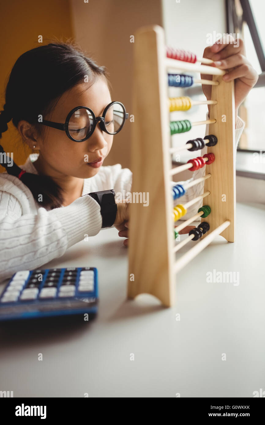 Using a slide rule hi-res stock photography and images - Alamy