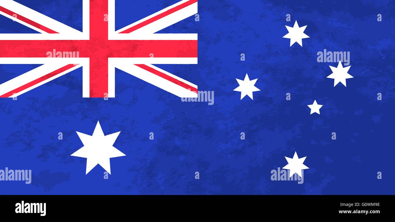 Australian flag Stock Vector Images - Alamy