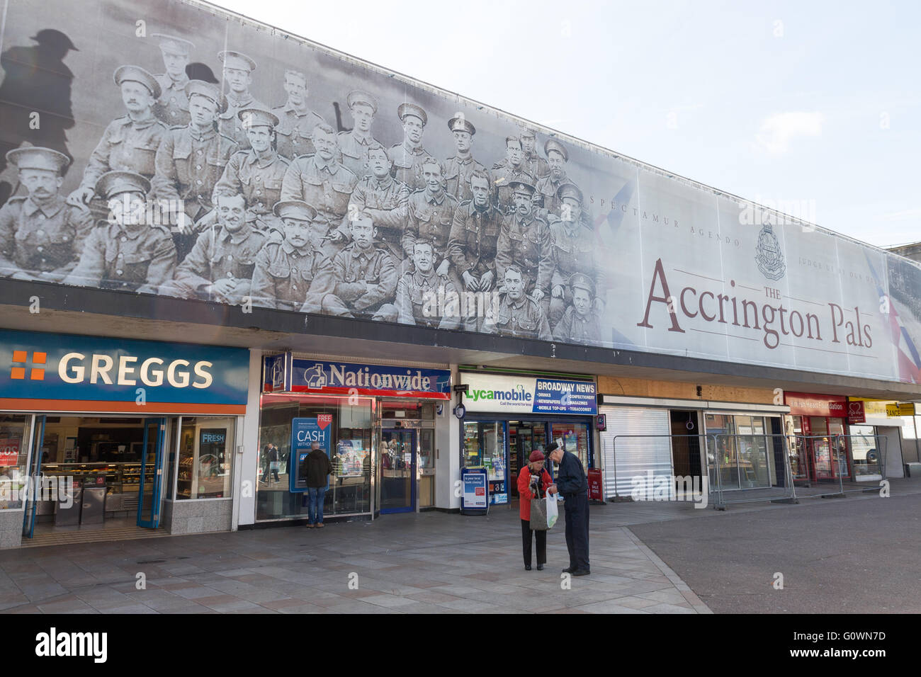 Accrington a northern town in Lancashire, England, UK Stock Photo - Alamy
