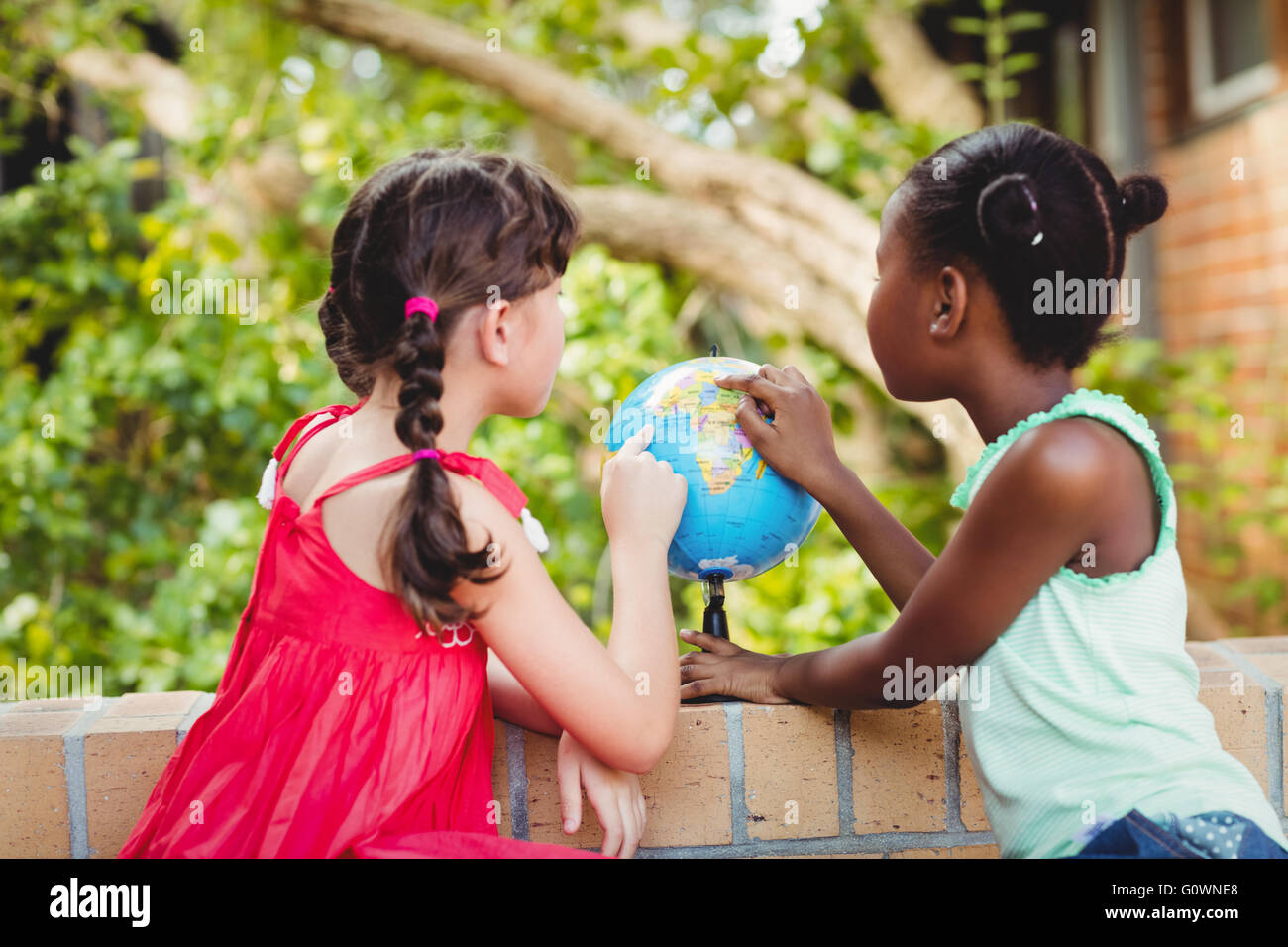 Kids Pointing At Each Other