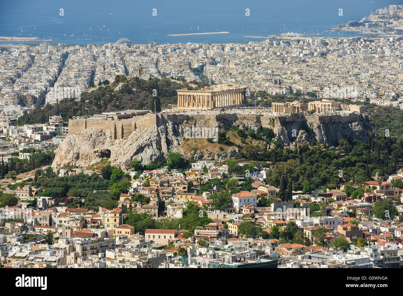 Greece landmarks hi-res stock photography and images - Alamy