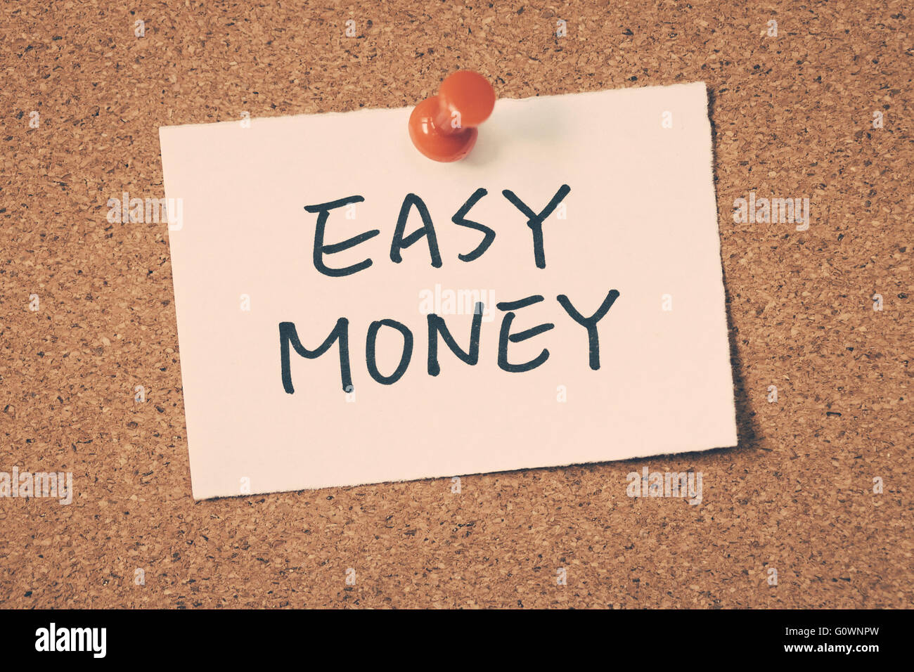 Easy money hi-res stock photography and images - Alamy