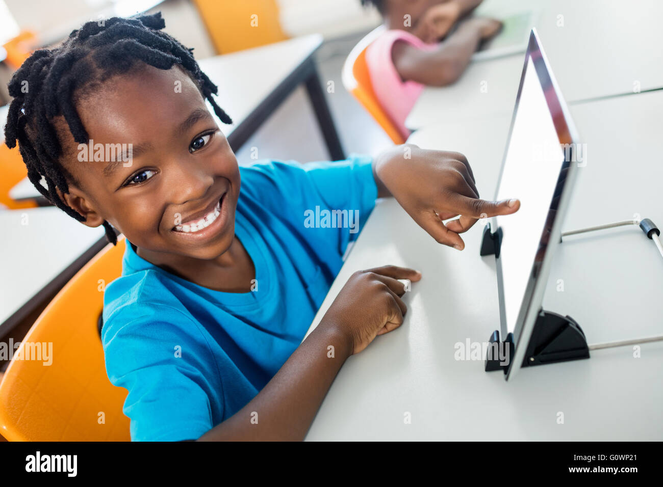 Happy pupil hi-res stock photography and images - Alamy