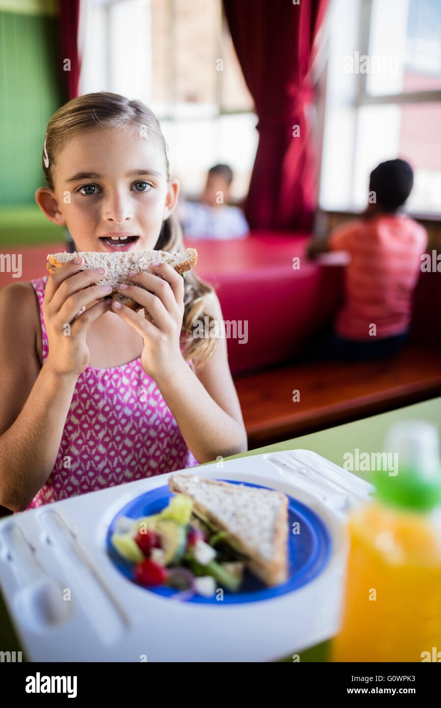 Child eating fruit and vegetables hi-res stock photography and images ...
