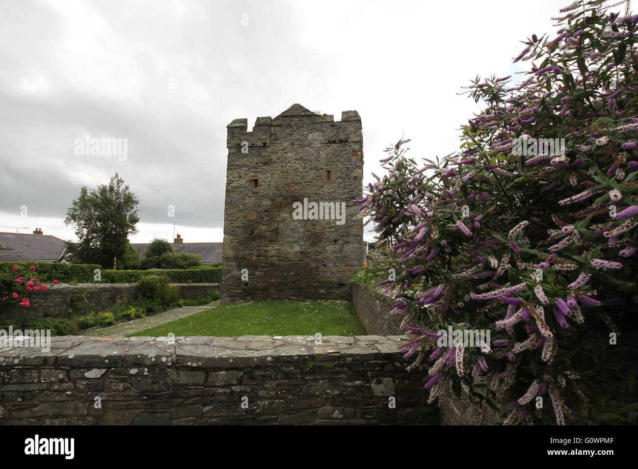 Strangford castle tower house hi-res stock photography and images - Alamy