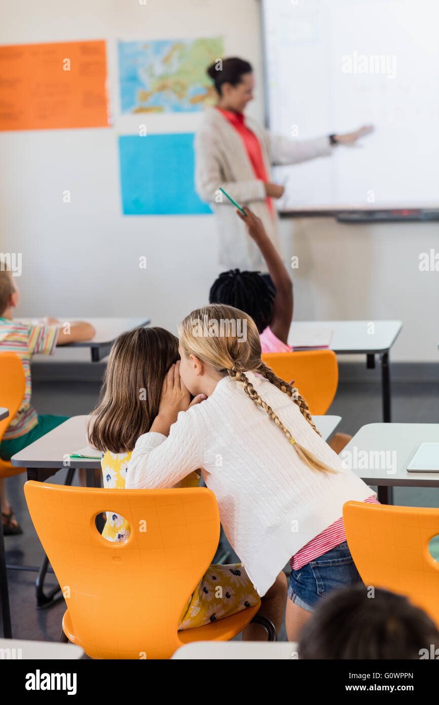 Students speaking together Stock Photo - Alamy