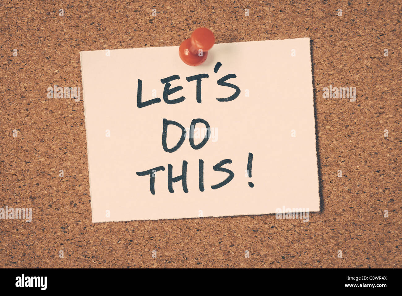let's do this Stock Photo - Alamy