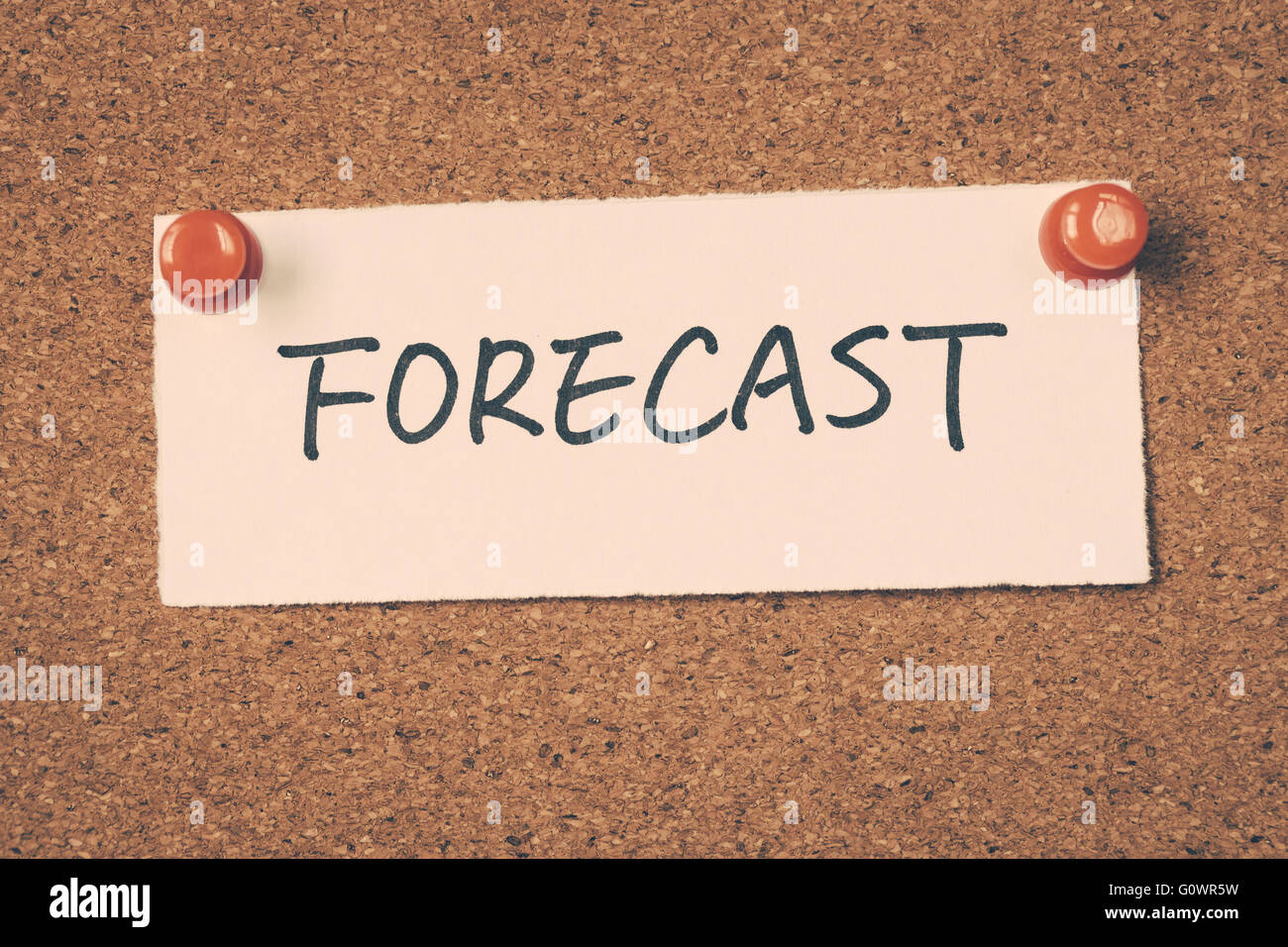 Forecast of the future hi-res stock photography and images - Alamy