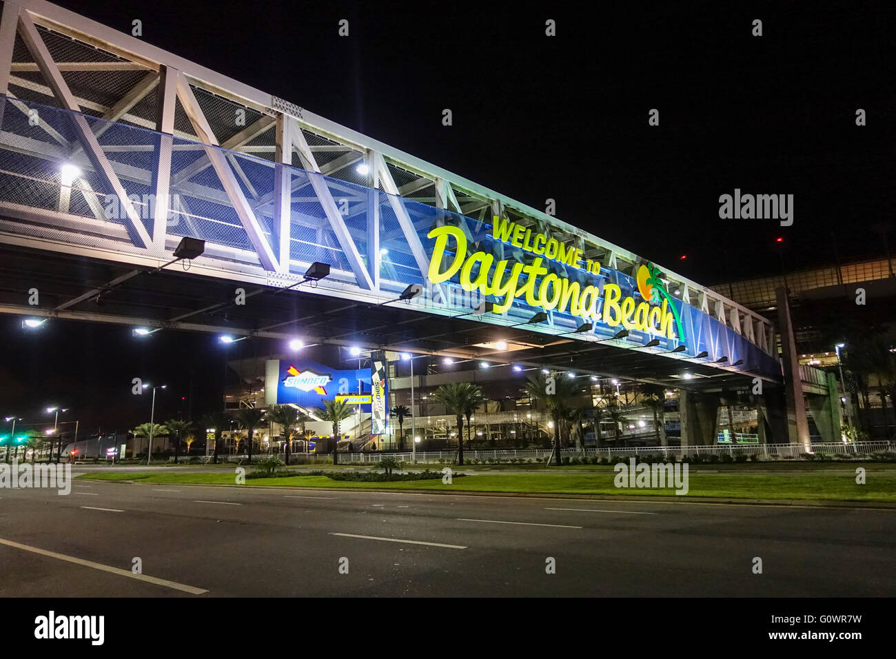 Welcome daytona beach sign daytona hi-res stock photography and images ...