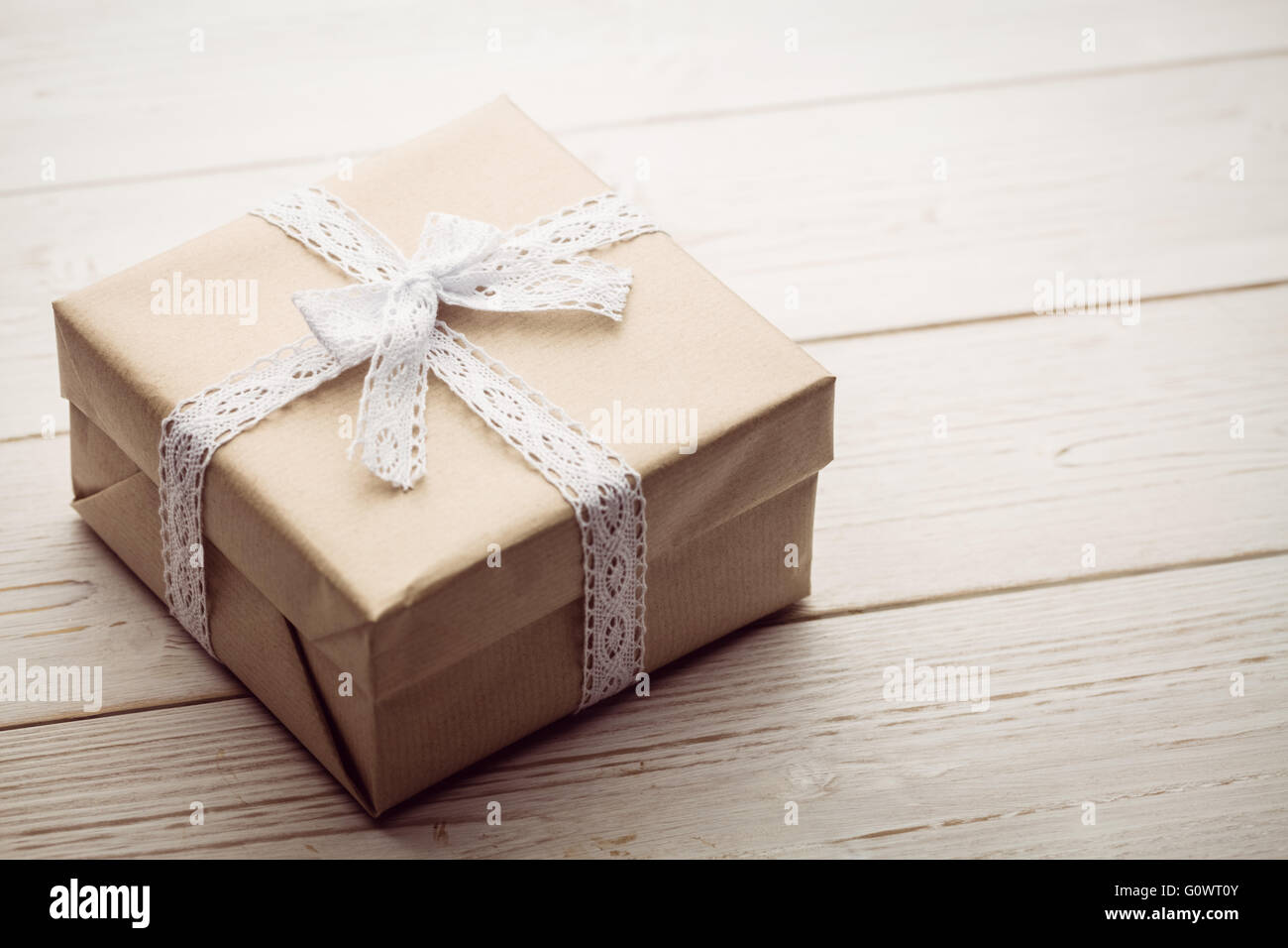 overhead view of a present Stock Photo - Alamy