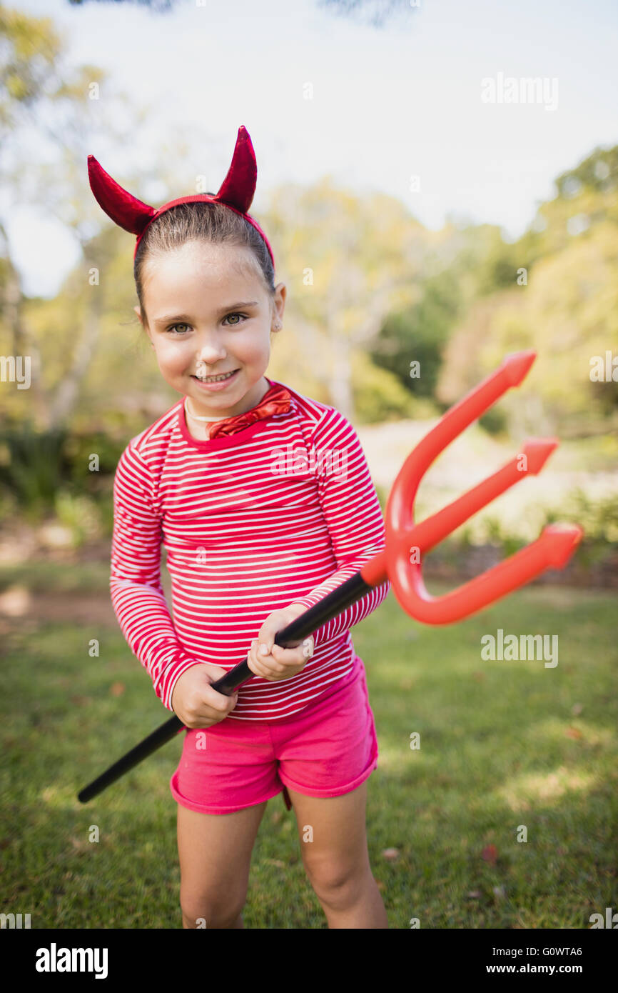 Girl devil costume hi-res stock photography and images - Alamy
