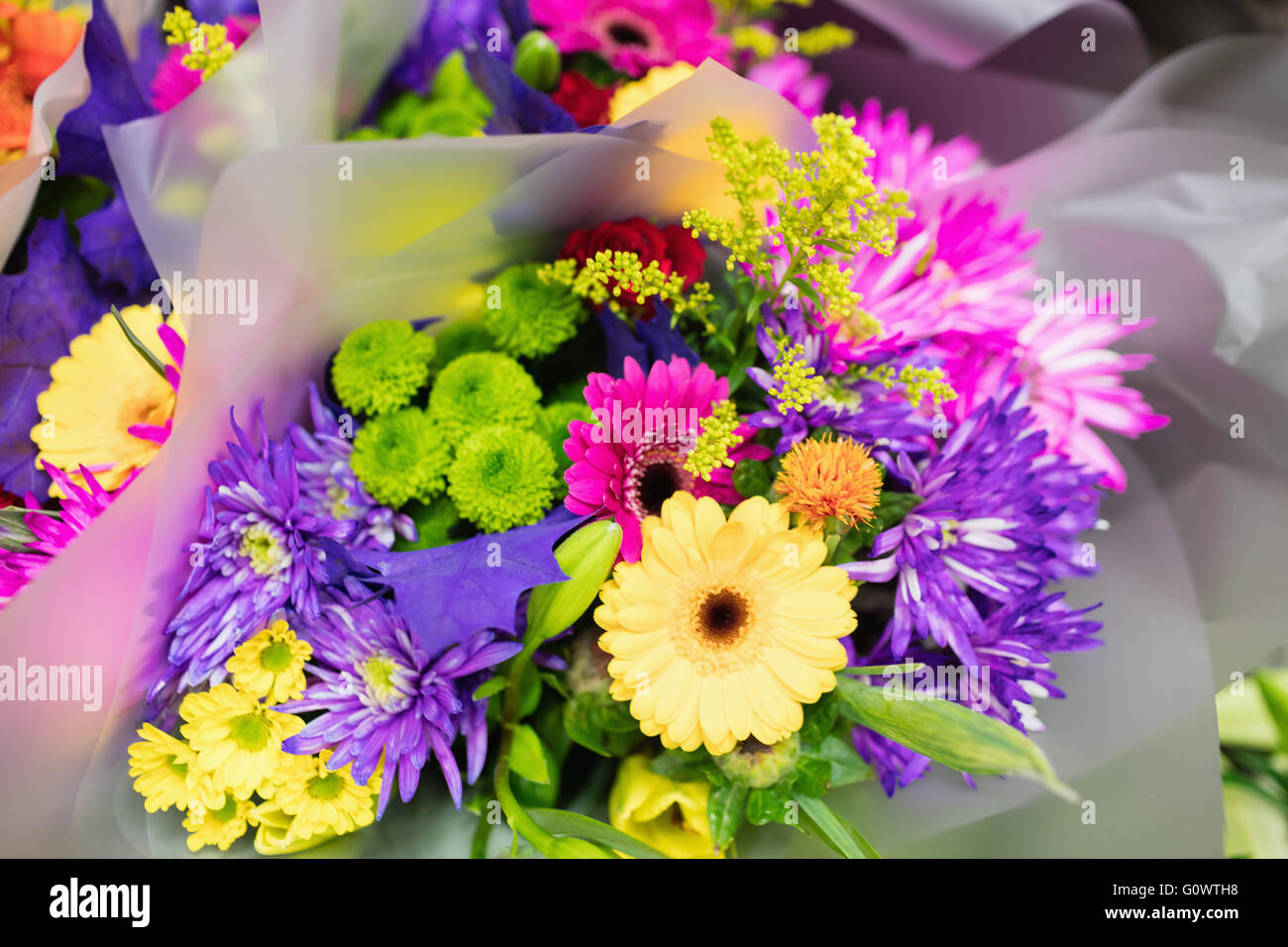 Image of a colourful bouquet Stock Photo - Alamy