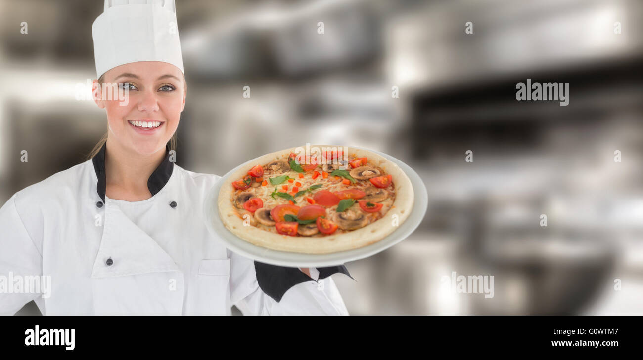 Female pizza chef hi-res stock photography and images - Alamy