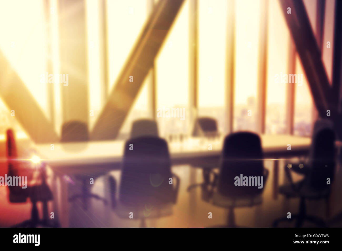 Image of a boardroom Stock Photo - Alamy