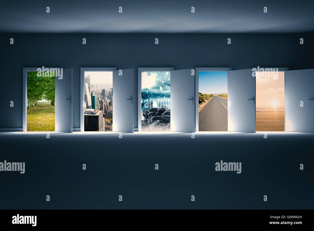 Open side doors hi-res stock photography and images - Alamy