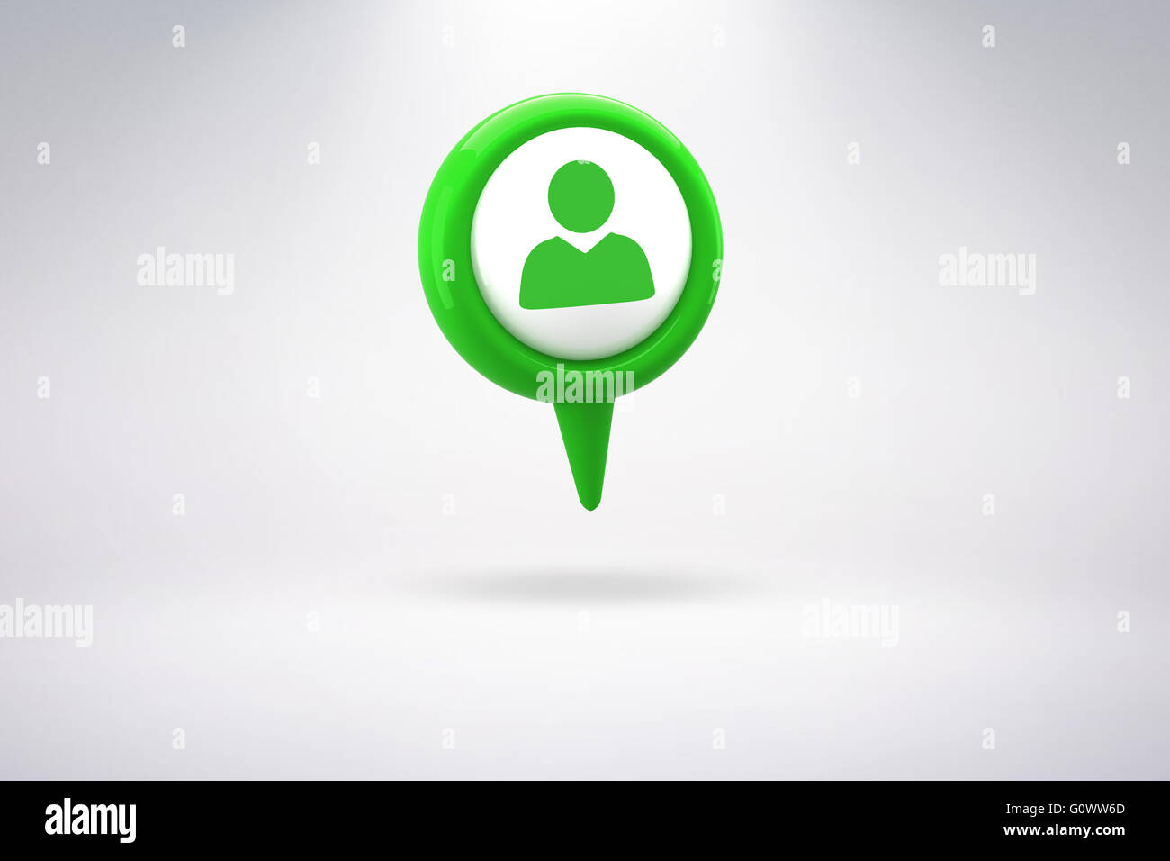 Composite image of green application symbol Stock Photo - Alamy