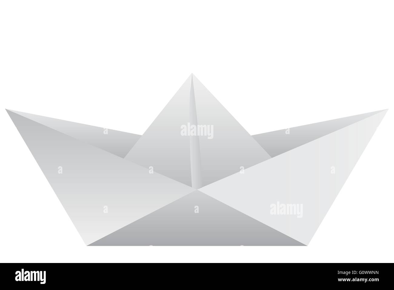 Image of a virtual origami Stock Photo - Alamy