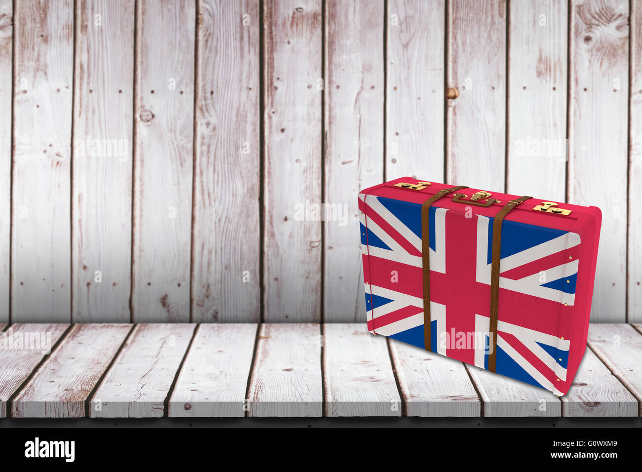 Flag british suitcase hi-res stock photography and images - Alamy