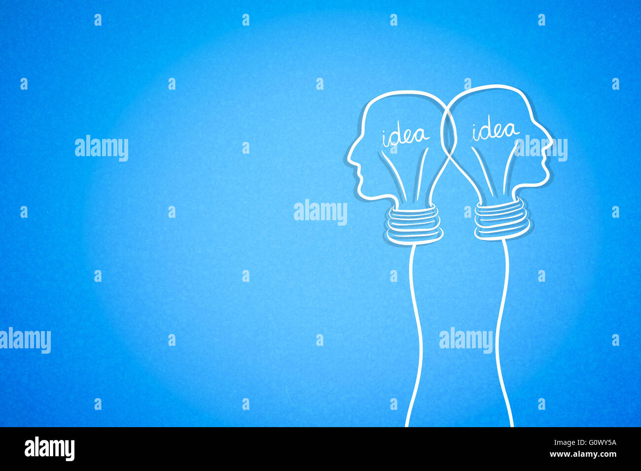 Composite image of diagram idea Stock Photo - Alamy