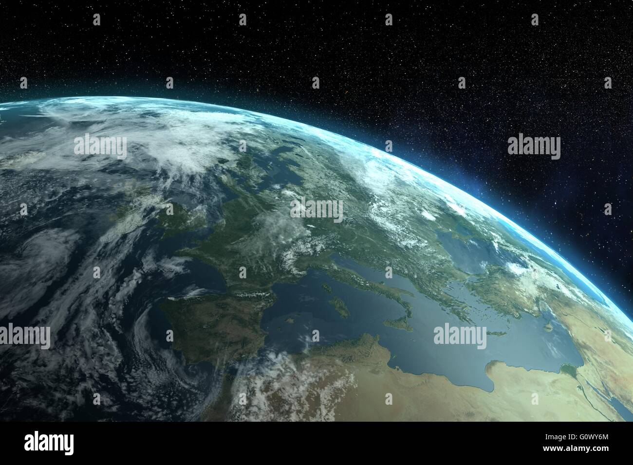 Image of the earth Stock Photo - Alamy