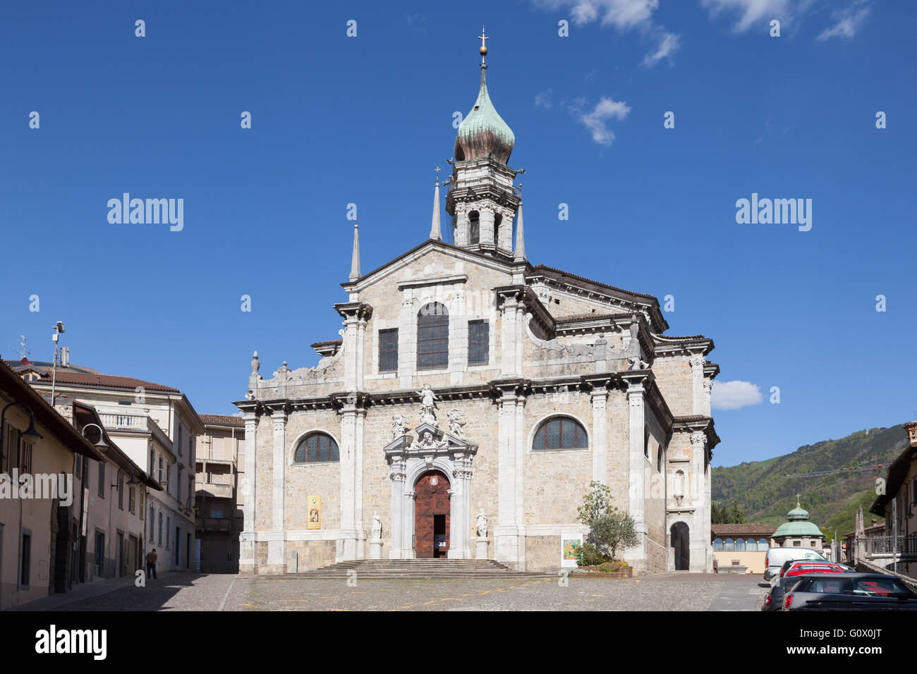Basilica di Santa Maria Assunta (Saint Mary of the Assumption). Gandino ...