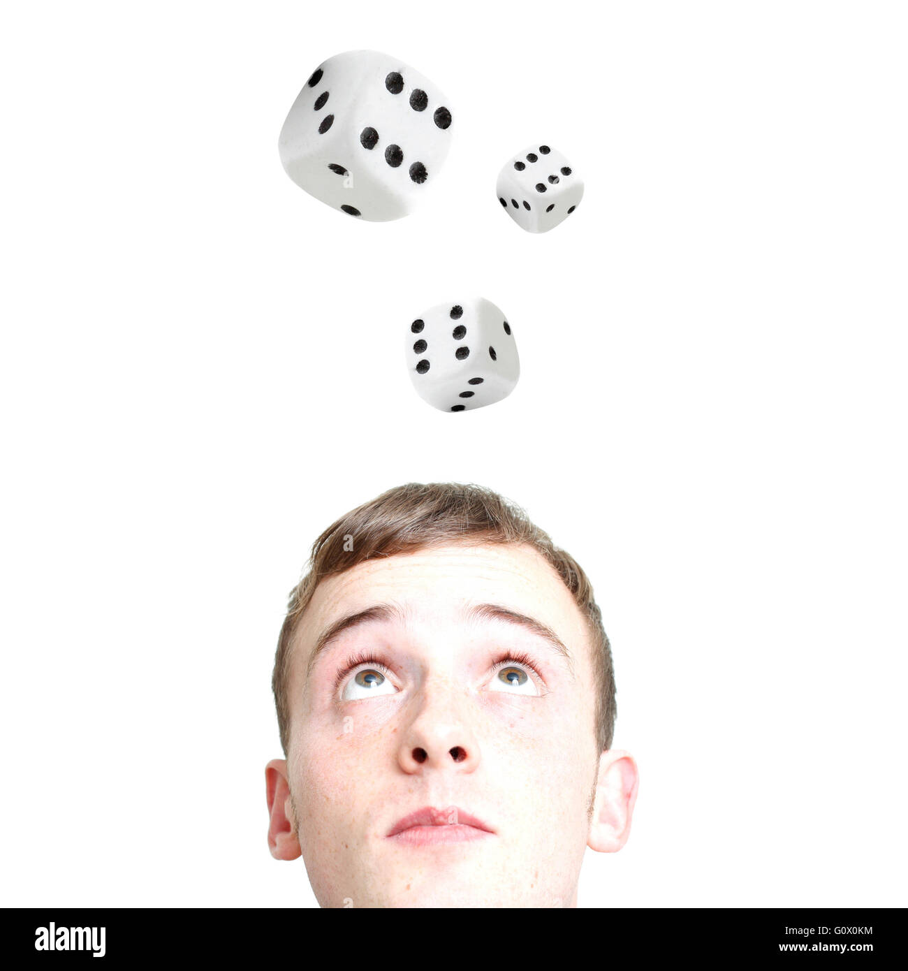 A man gambling Stock Photo - Alamy