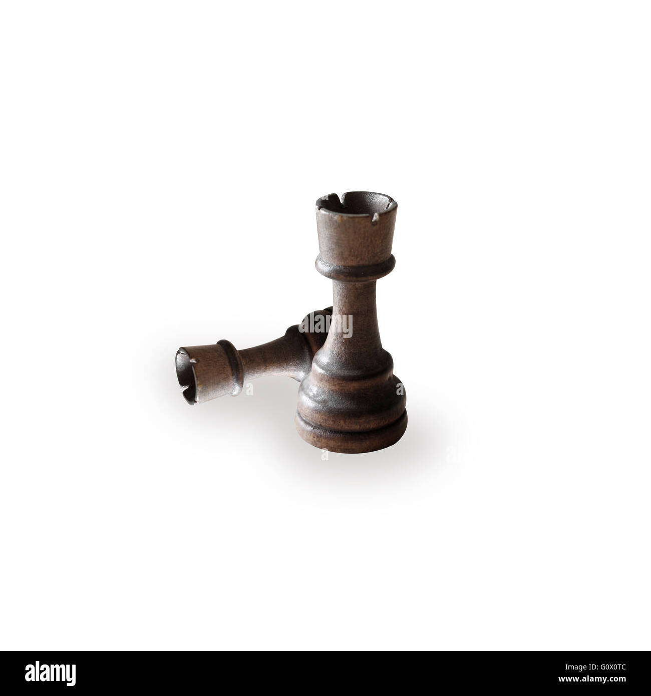 Chess tower white rook hi-res stock photography and images - Alamy