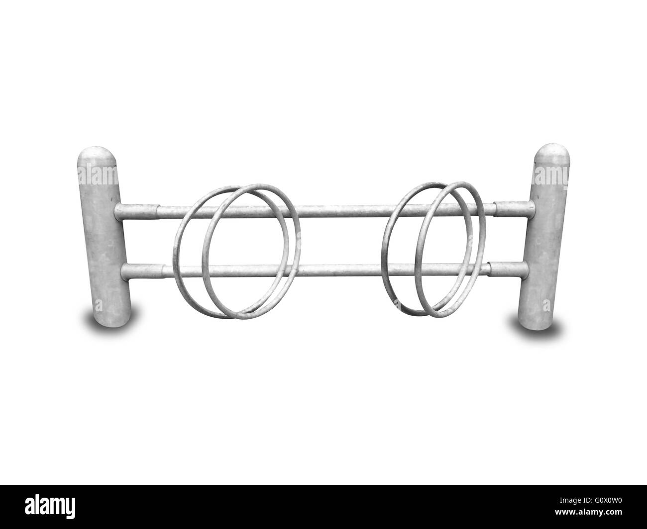 Empty bike rack Stock Photo - Alamy