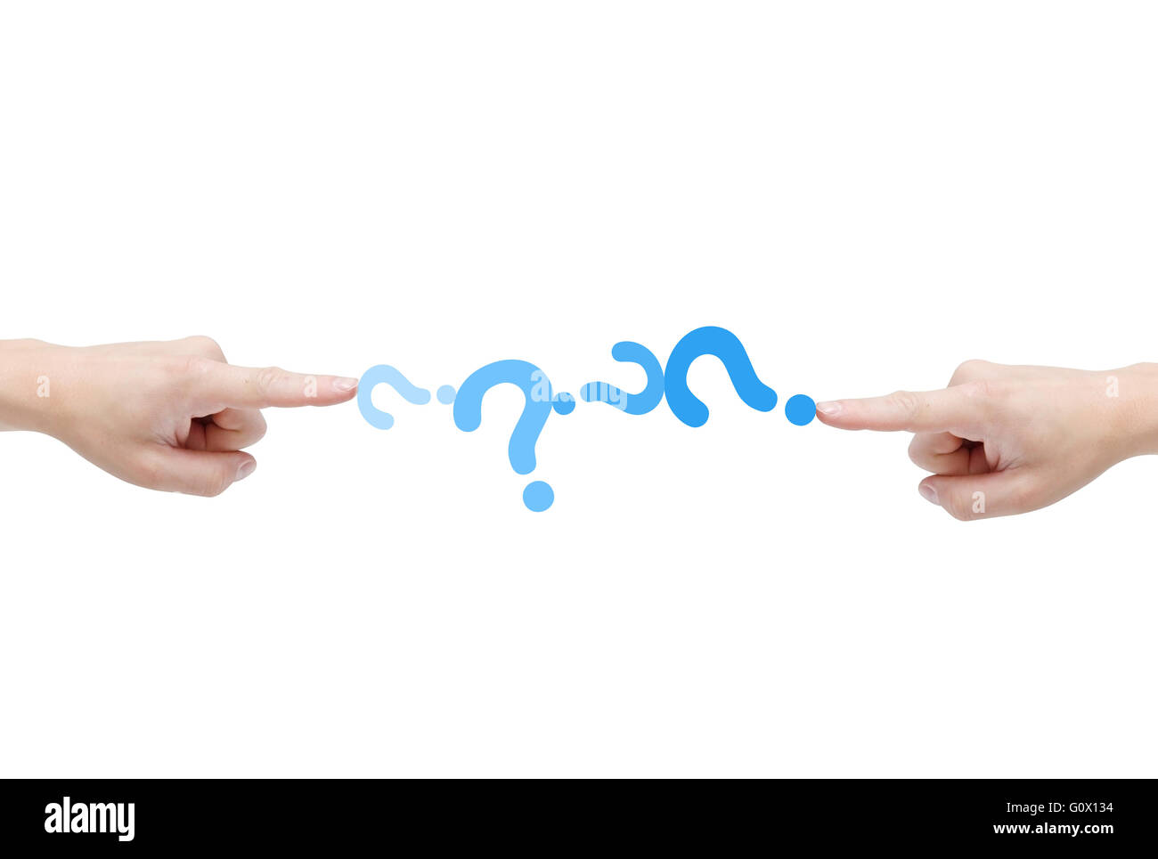 Lots of questions Stock Photo - Alamy