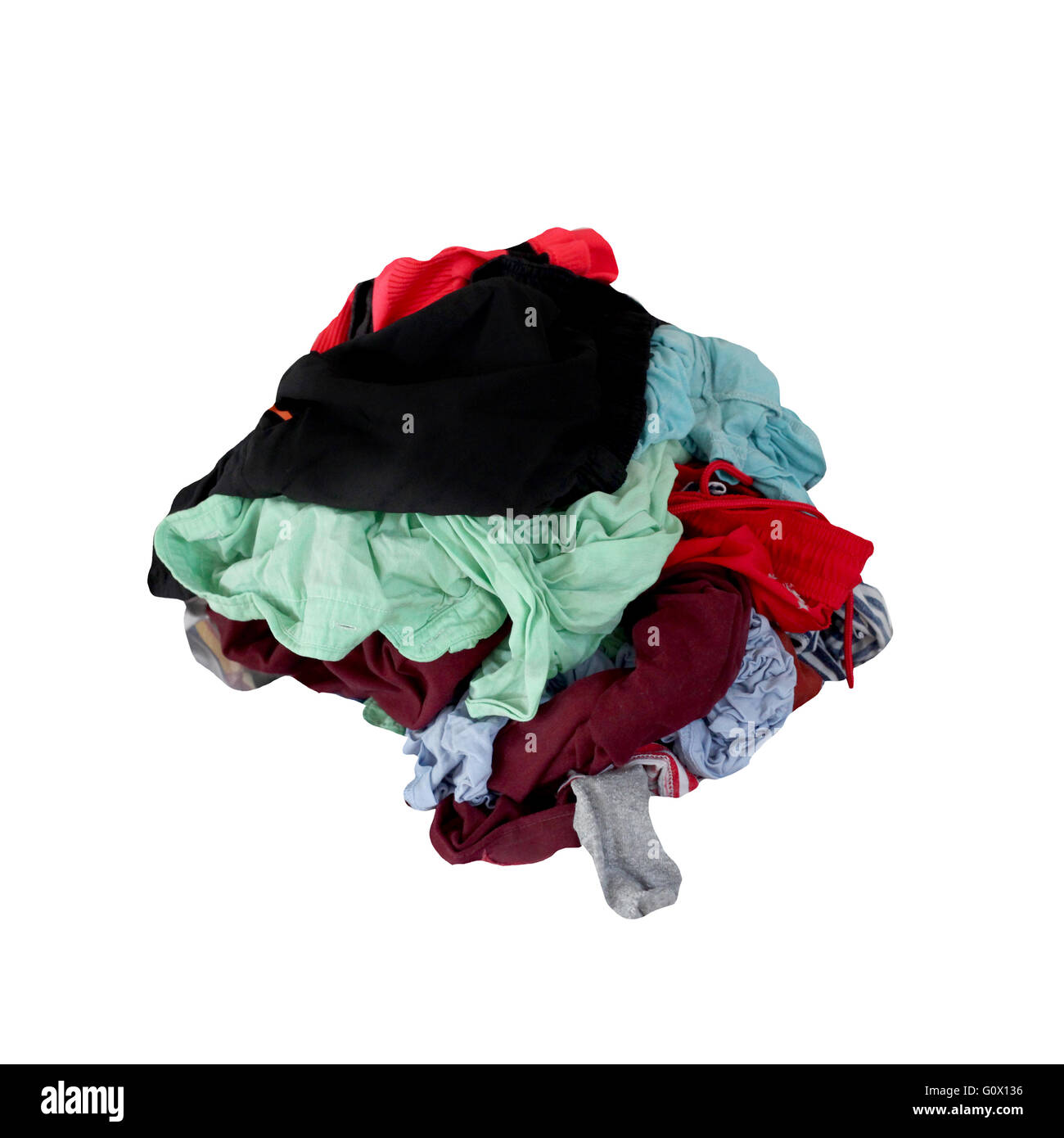 A lot of wet laundry Stock Photo - Alamy