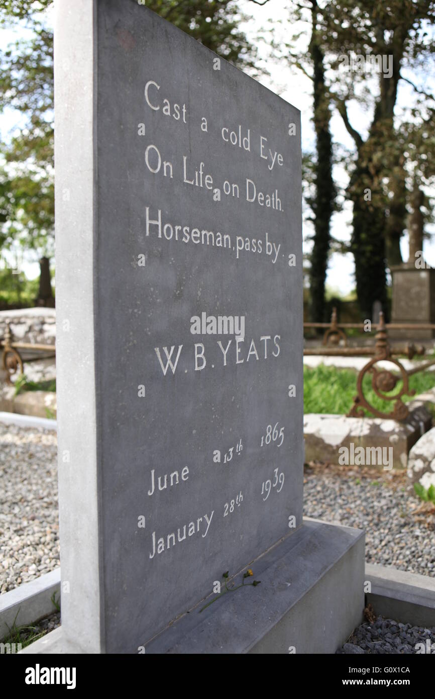 Yeats grave hi-res stock photography and images - Alamy