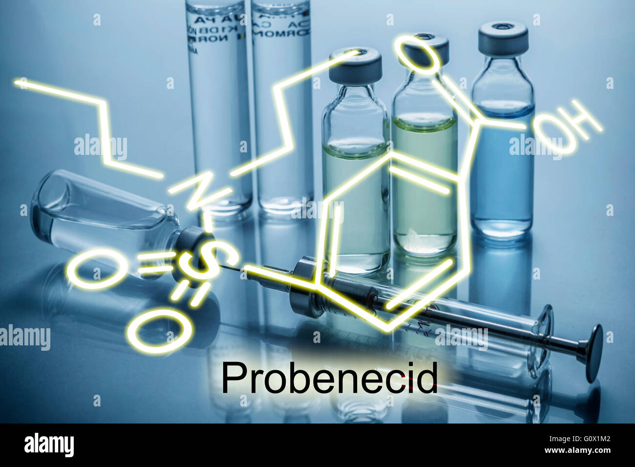 Probenecid is able to inhibit completely the renal excretion of certain ...