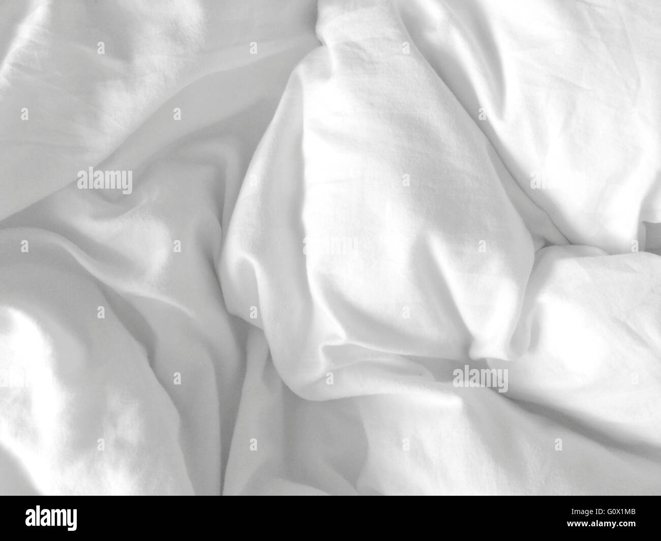 Comfy duvet background Stock Photo - Alamy