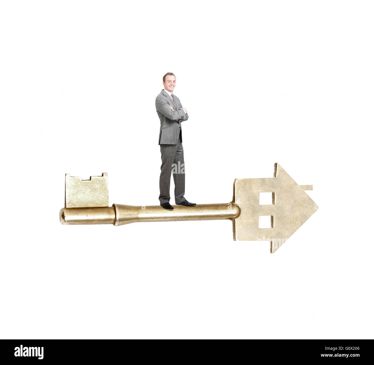 Real estate company sign Cut Out Stock Images & Pictures - Alamy