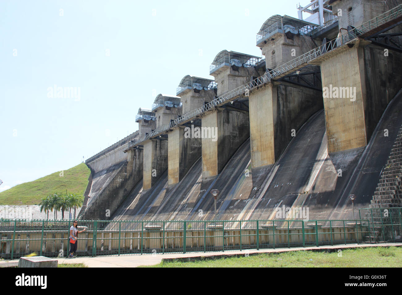 Hemavati Dam and reservoir, in Gorur, Hassan District, Karnataka, India ...