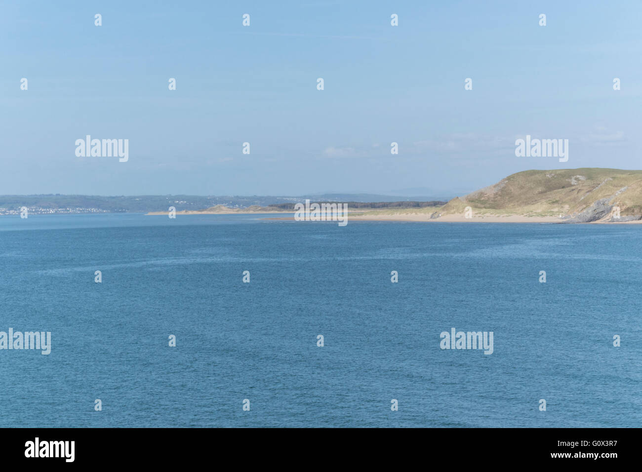 Broughton Bay on the North Gower Peninsular, Wales Stock Photo - Alamy