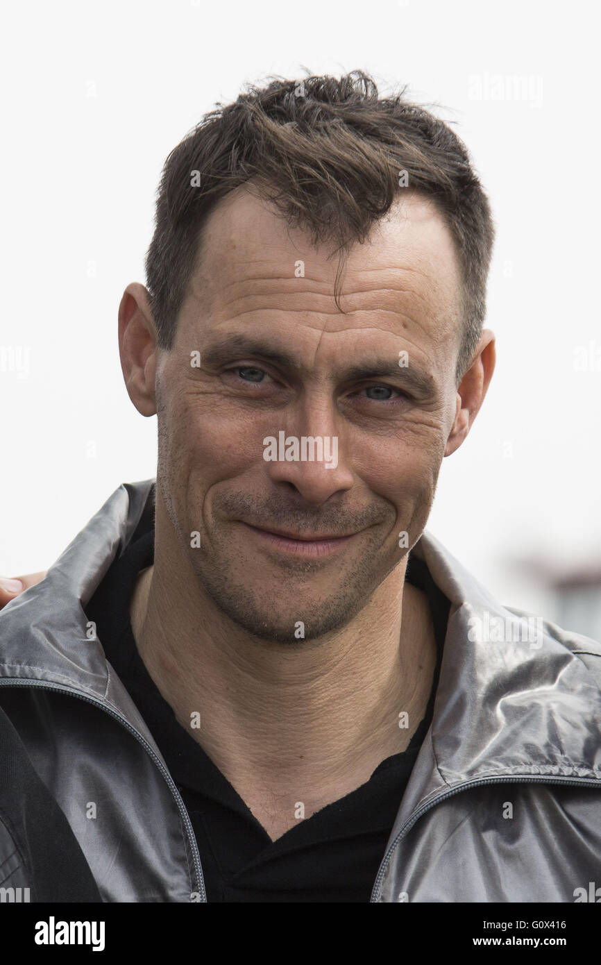 Actors promoting the new Movie "Magical Mystery" at Landungsbruecken ...