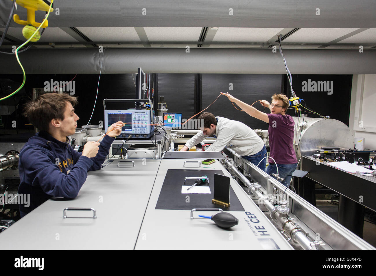 Research group of the Laser and Plasma Physics Laboratory of Prof ...