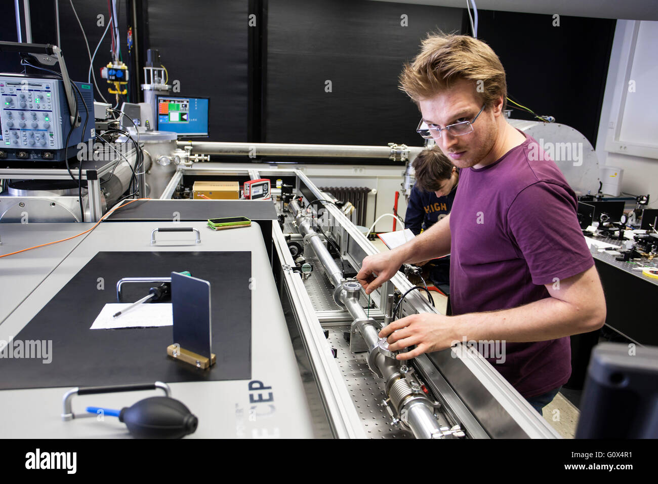 Research group of the Laser and Plasma Physics Laboratory of Prof ...