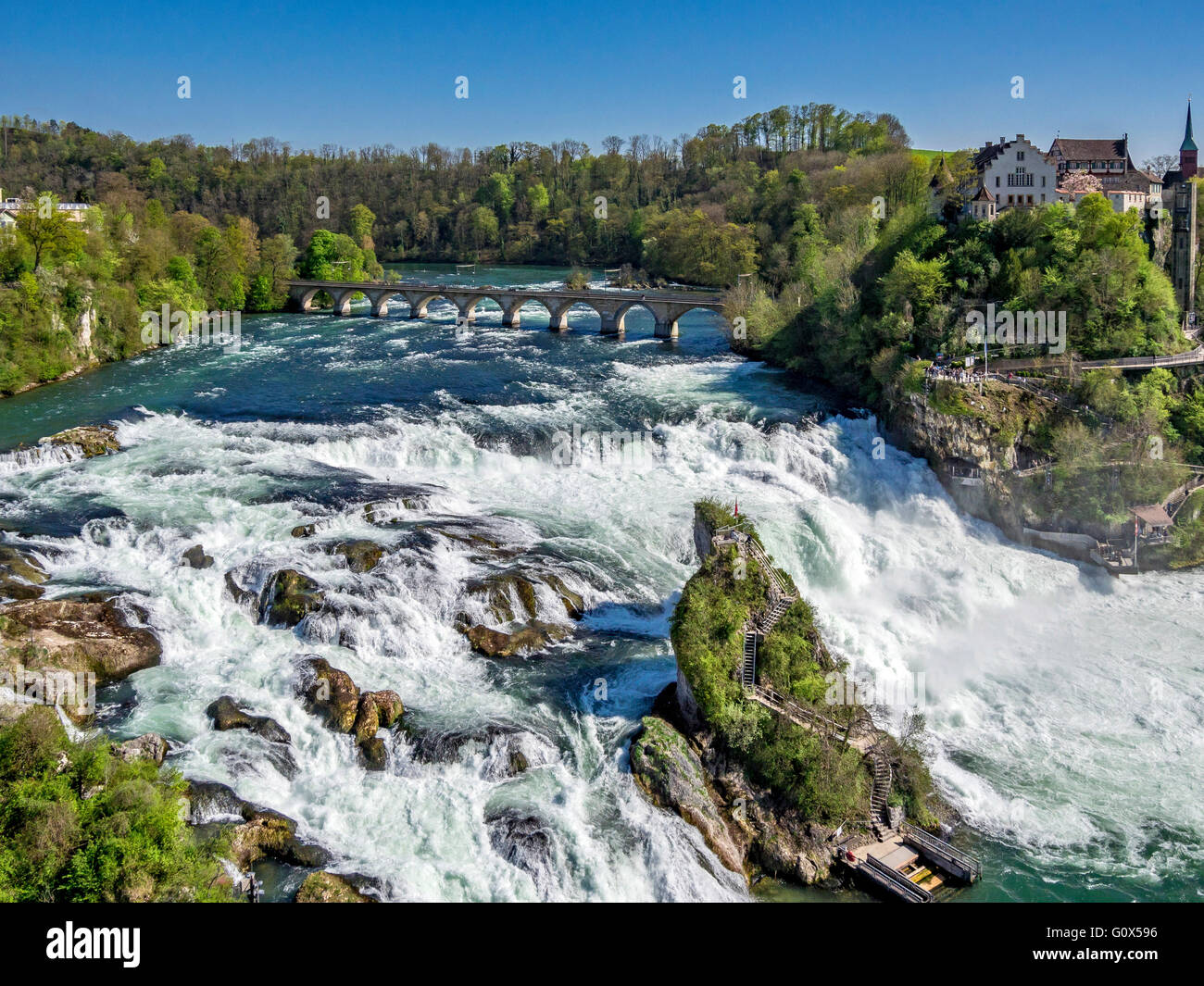 Rhine falls hi-res stock photography and images - Alamy
