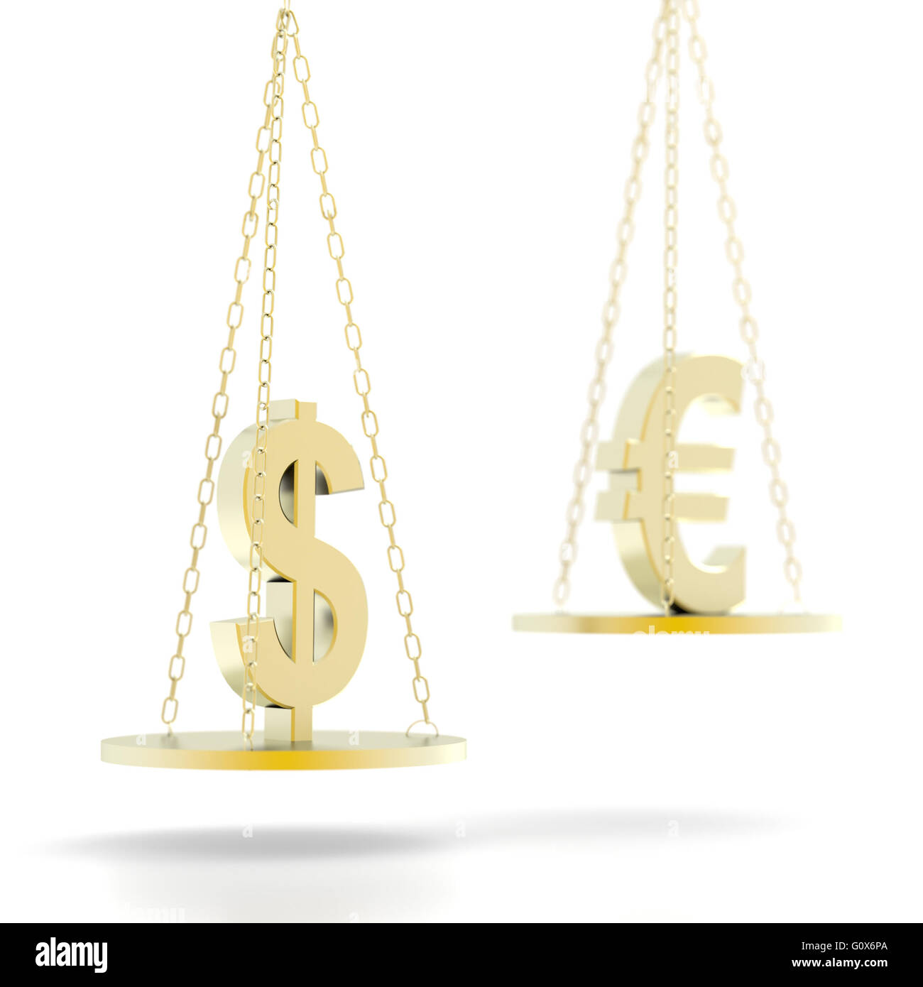 Currency war conceptual illustration Stock Photo - Alamy