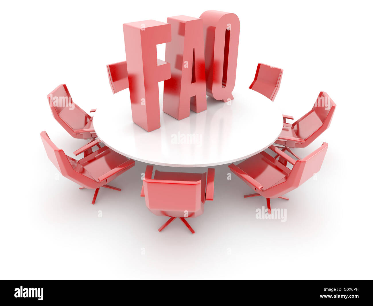 Corporate message, original illustration on white Stock Photo - Alamy