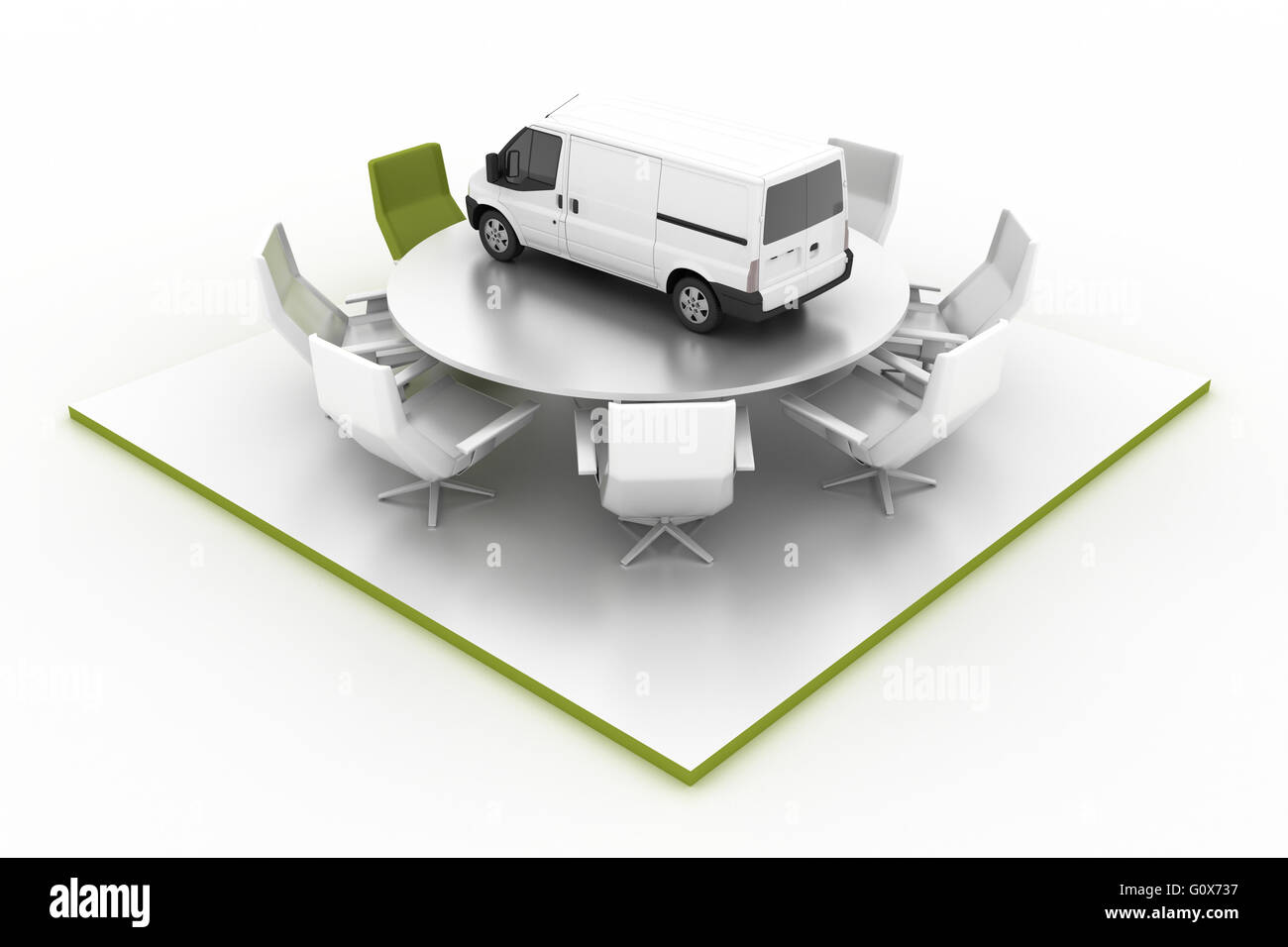 Logistics industry concepts, 3d illustration Stock Photo - Alamy