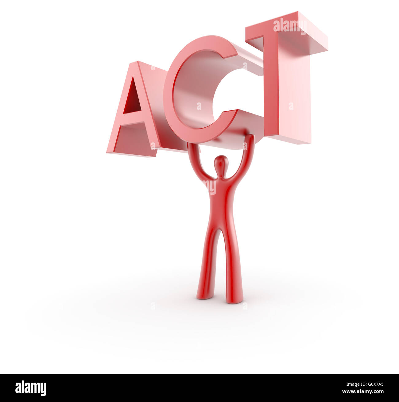 Corporate message, original illustration on white Stock Photo - Alamy