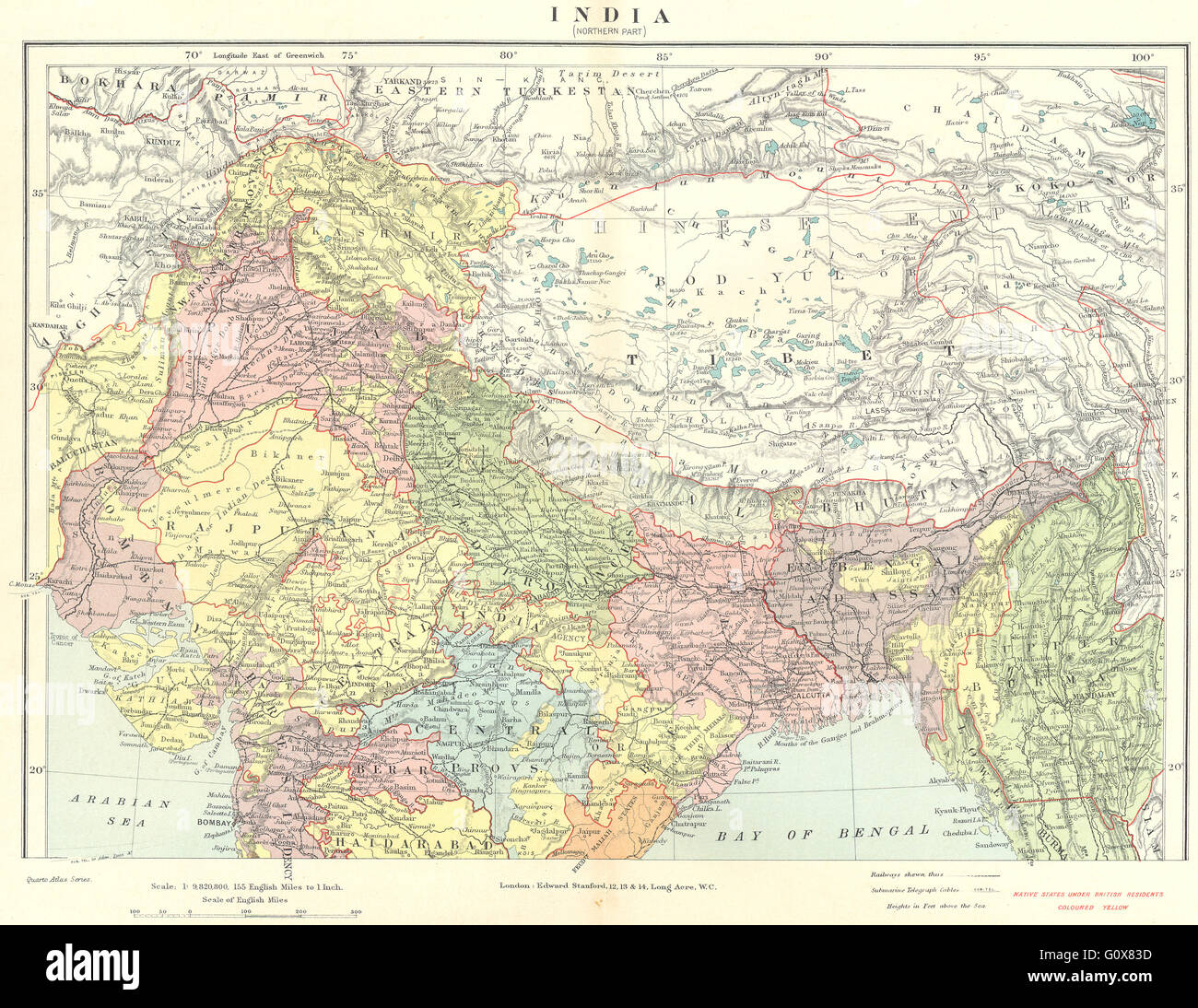India map punjab hi-res stock photography and images - Alamy